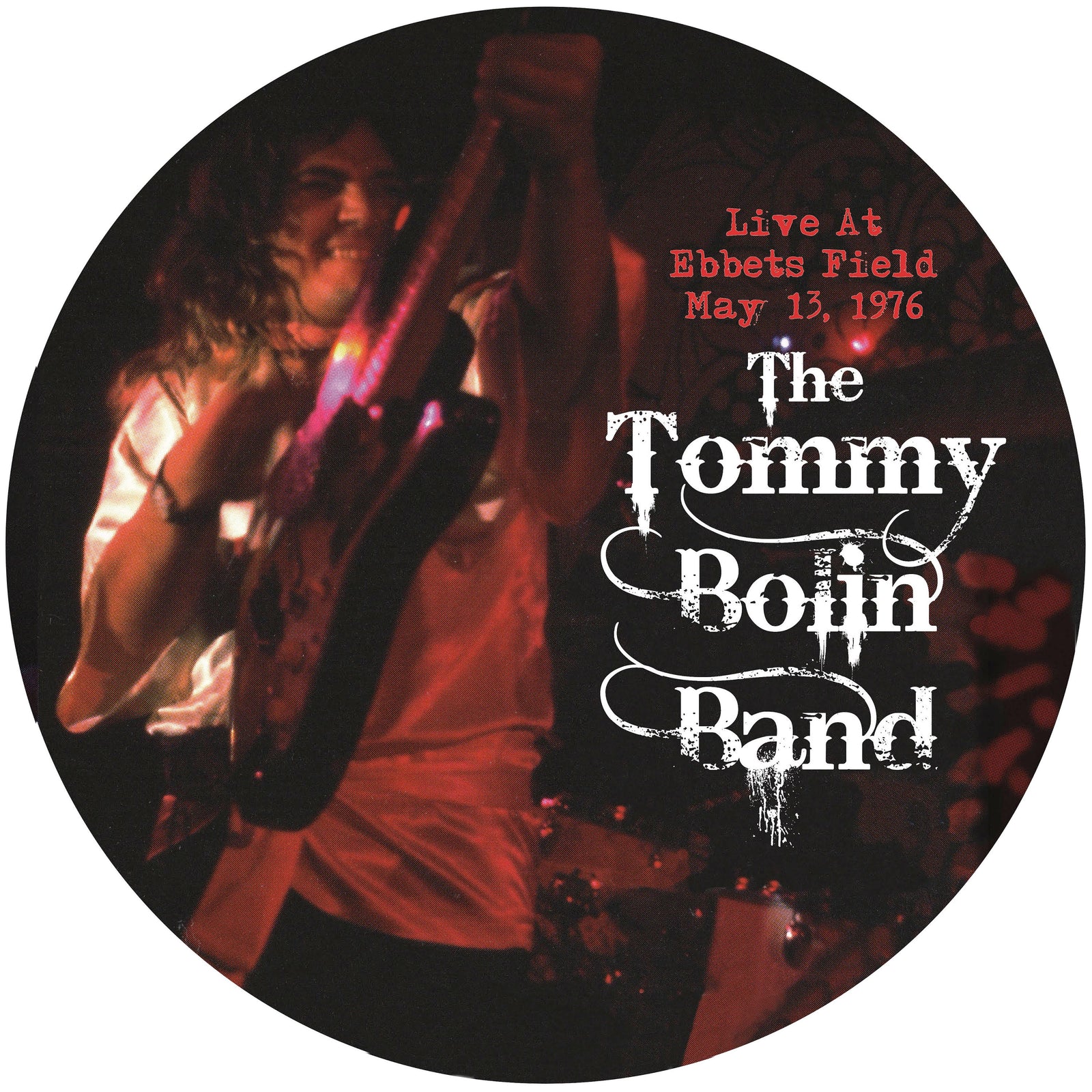 Tommy Bolin - Live at Ebbets Field 5-13-76 (Deep Purple Vinyl/Die-Cut